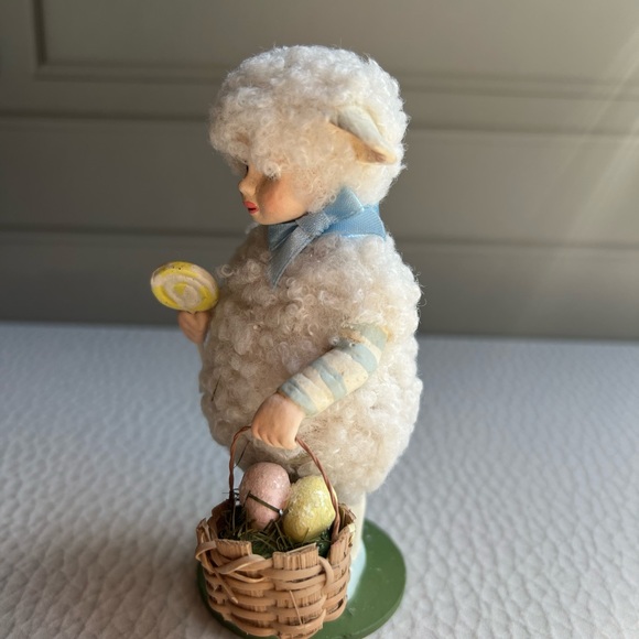 Bethany Lowe | Accents | Brand New Little Lulu Lamb Figurine By Bethany ...